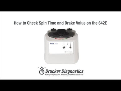 Drucker® 642E Digital Clinical Centrifuge 6 x Horizontal Rotor