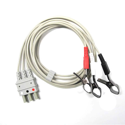 Bionet 3 Lead ECG Cable, Alligator Type, B-WIRE-N - MedLabAmerica.com